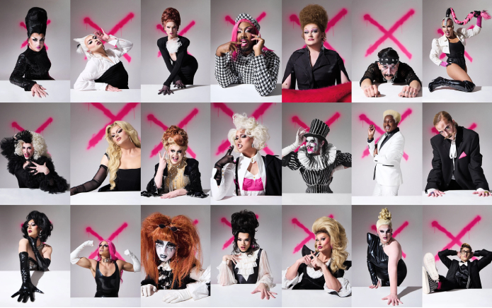 Vota, chicas!”: 21 artistas drag icónicos unen fuerzas para alentar a ...